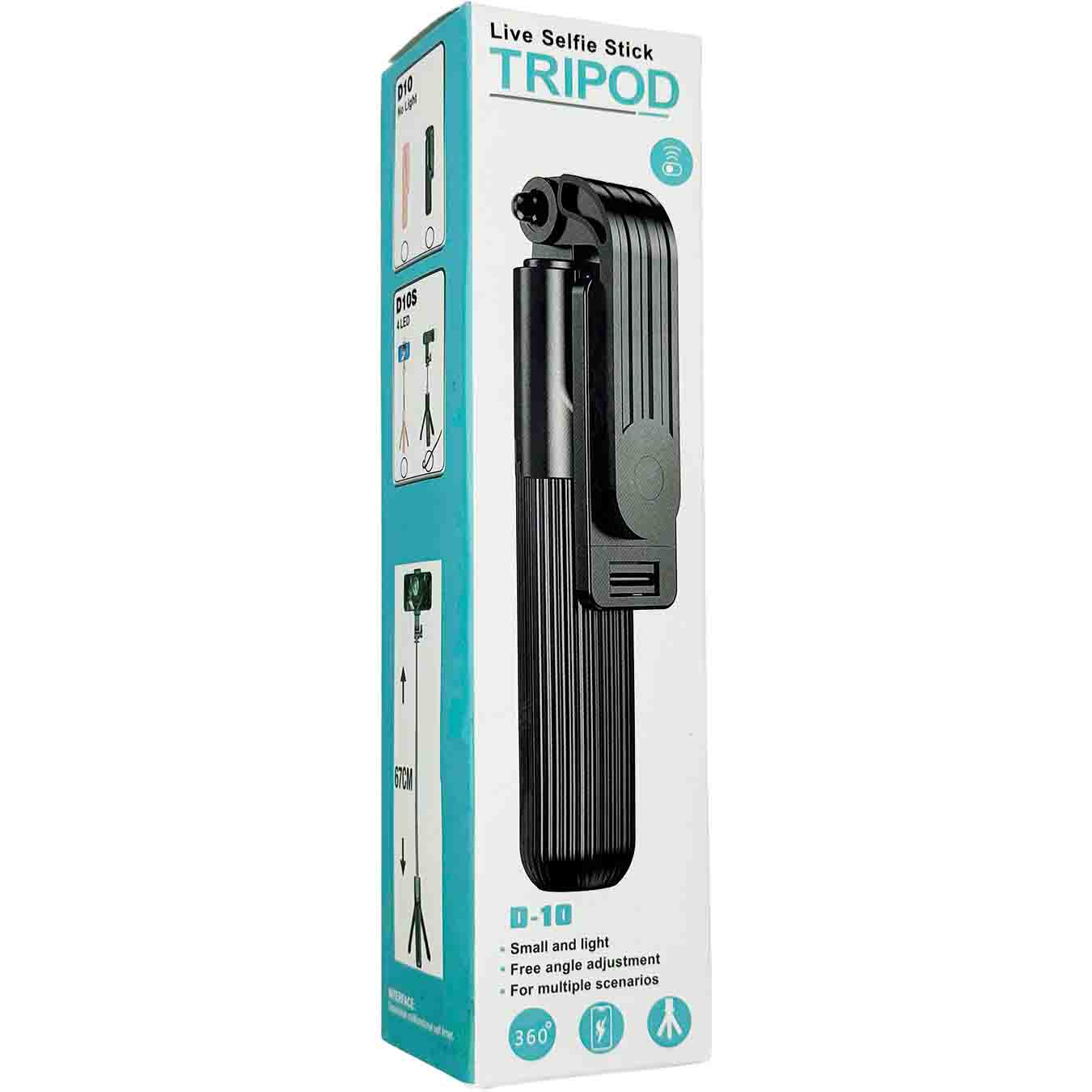 SELFIE STICK TRIPODE CON CONTROL REMOTO Y LUZ - CL005-Otros Accesorios ...